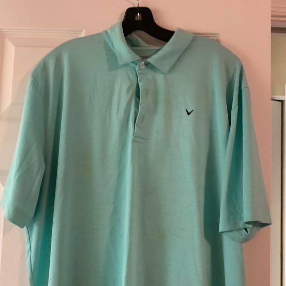 Callaway | Shirts | Mens Callaway Golf Shirt Xl Blue | Poshmark